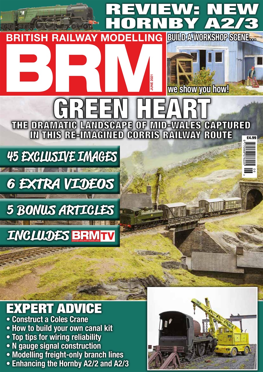 British Railway Modelling (BRM) Magazine - June 2021 Back Issue