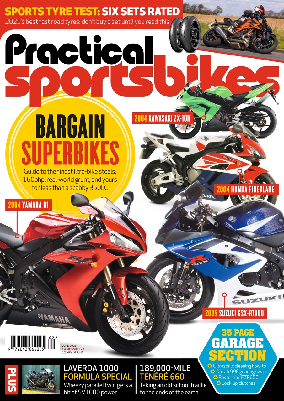 Practical Sportsbikes Magazine - June 2021 Back Issue
