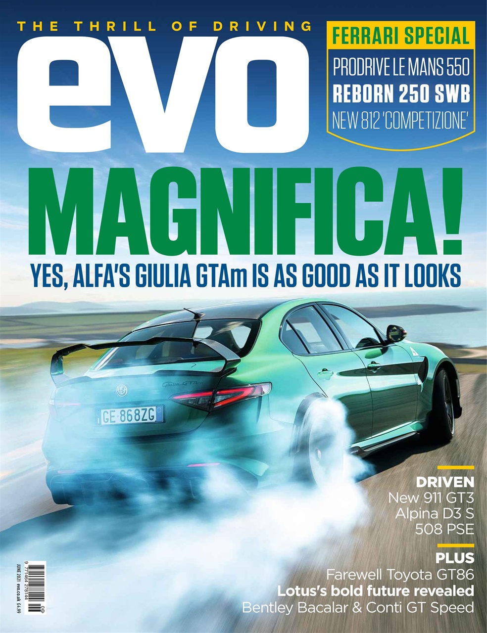Evo Magazine - June 2021 Subscriptions | Pocketmags
