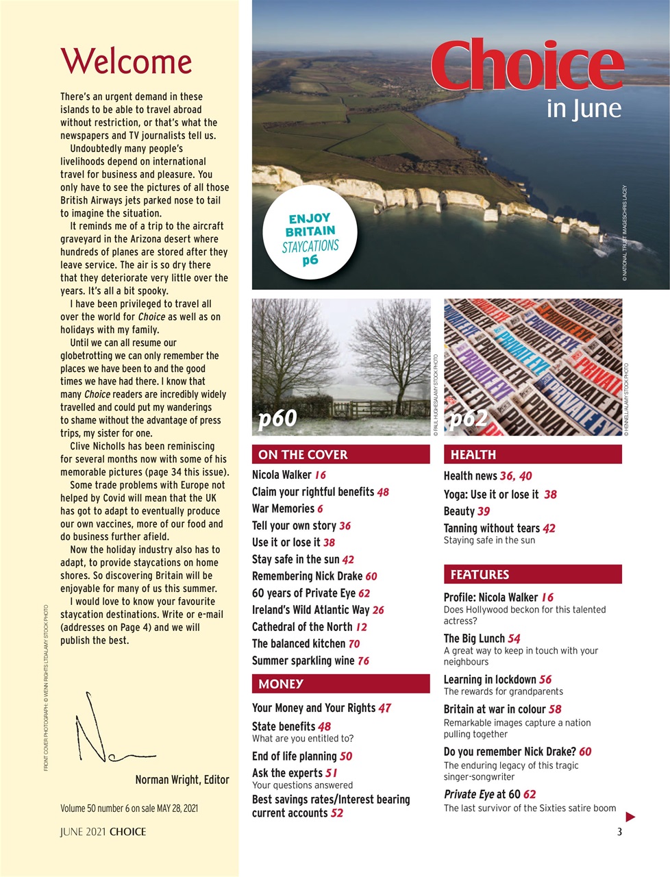 Choice Magazine - June 2021 Subscriptions | Pocketmags