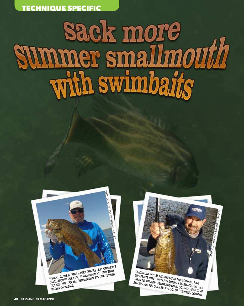 BASS ANGLER MAGAZINE - Summer 2021 Back Issue