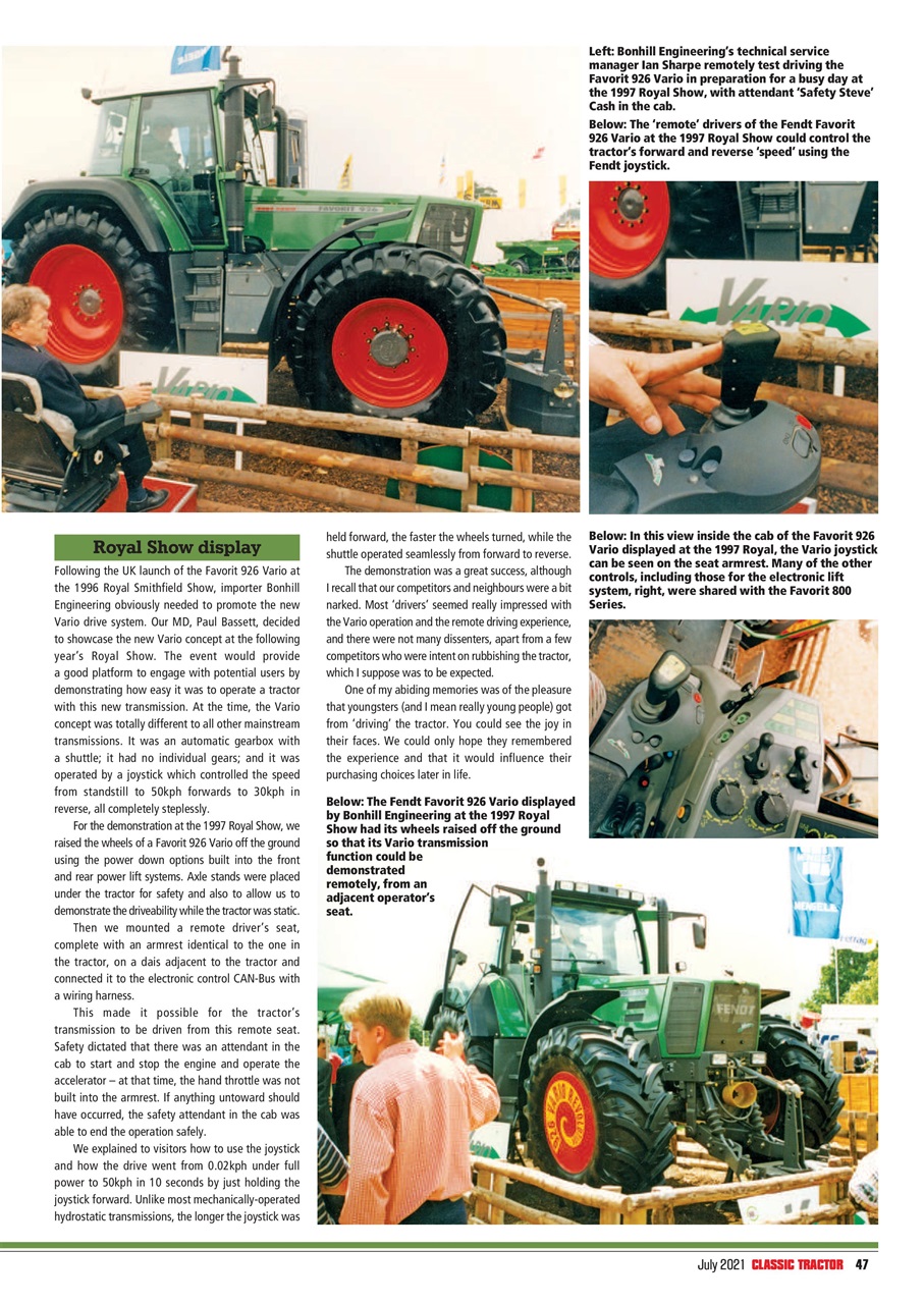 Classic Tractor Magazine - July 2021 Subscriptions | Pocketmags