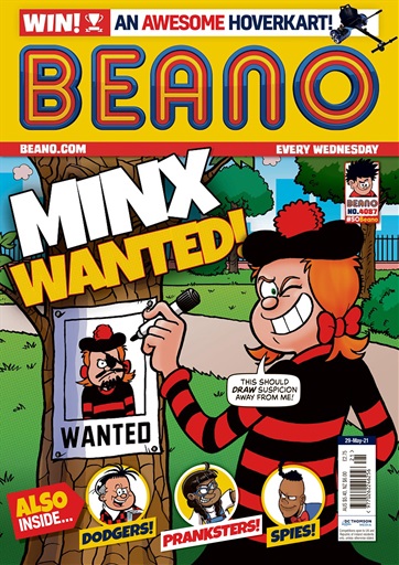 Beano Magazine - 29/05/2021 Back Issue