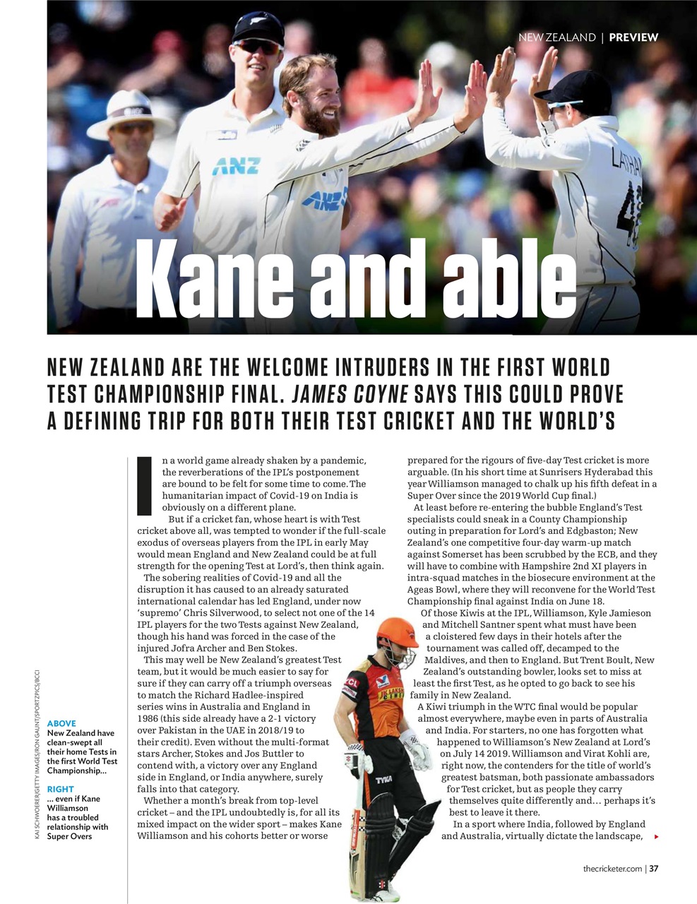 The Cricketer Magazine - June 2021 Back Issue
