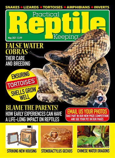 Practical Reptile Keeping Magazine - May 2021 Back Issue