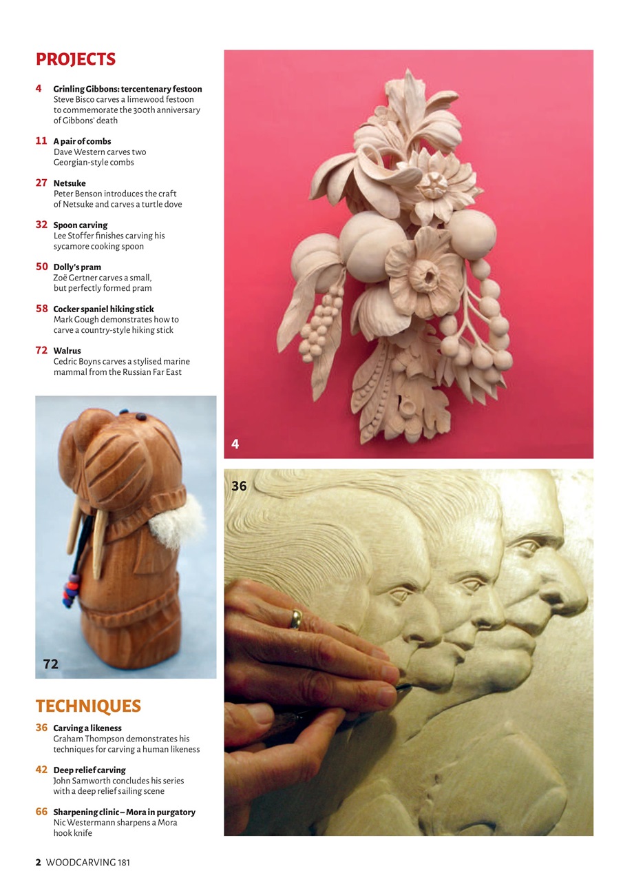 Woodcarving Magazine - Issue 181 Subscriptions | Pocketmags