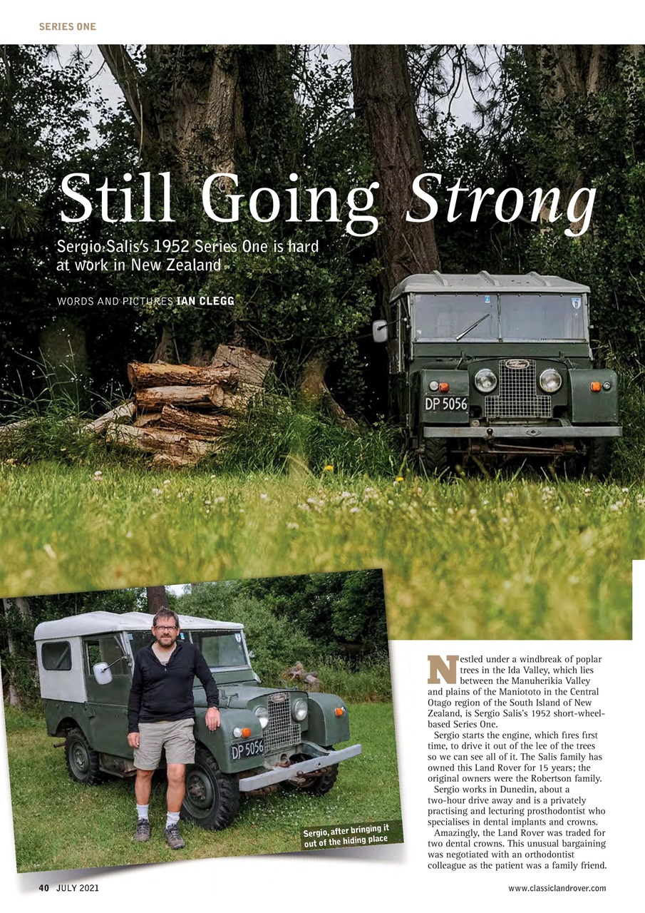 Classic Land Rover Magazine - July 2021 Back Issue