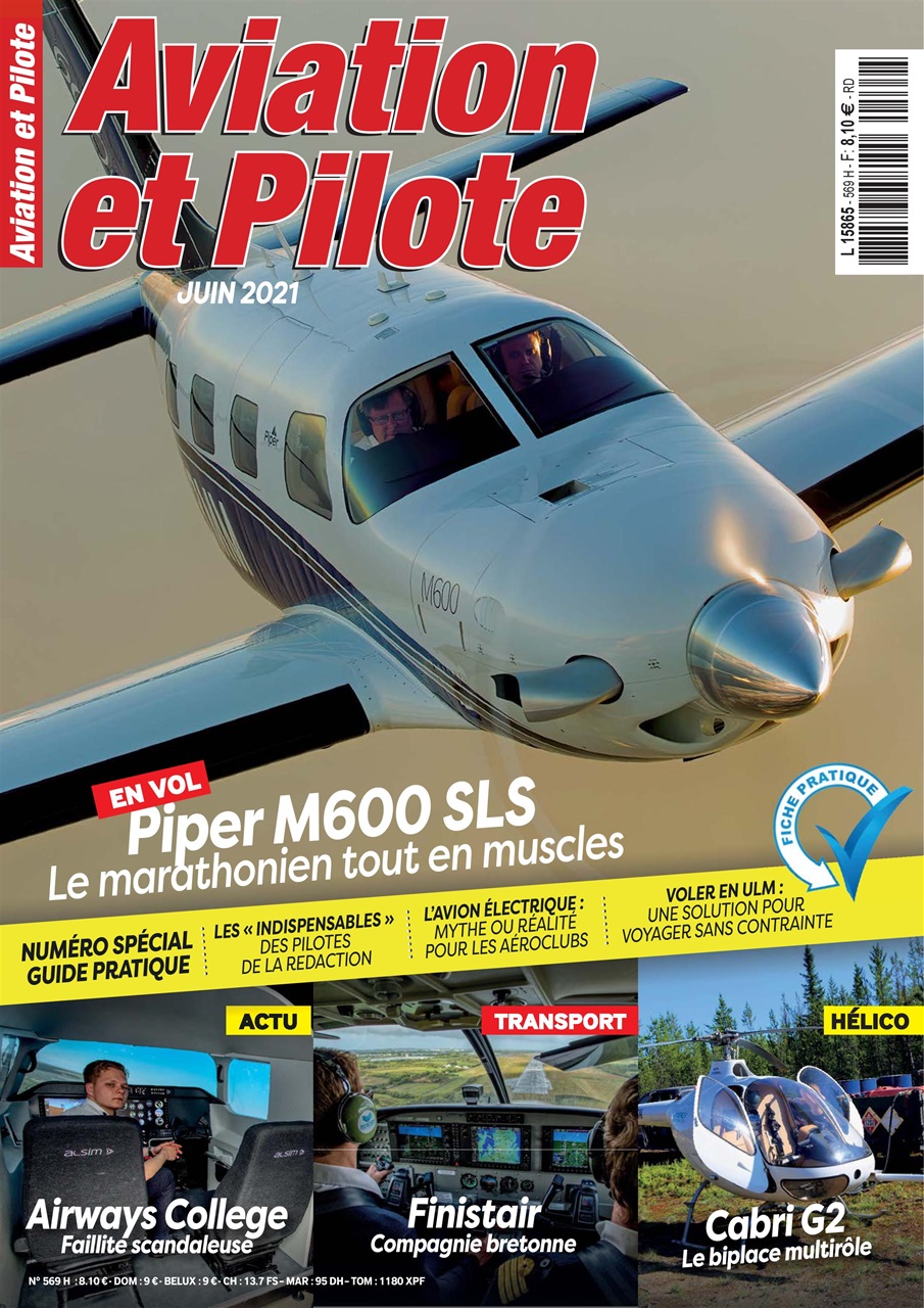 Aviation et Pilote Magazine - Juin 2021 Subscriptions | Pocketmags