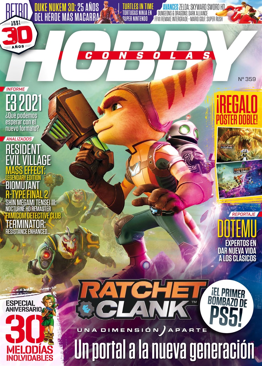 Hobby Consolas Magazine - Hobby Consolas 359 Back Issue