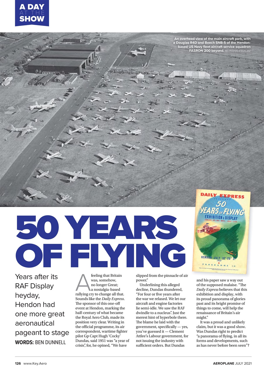 Aeroplane Magazine - July 2021 Back Issue