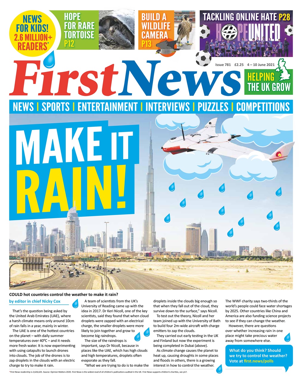 First News Magazine - First News Issue 781 Back Issue