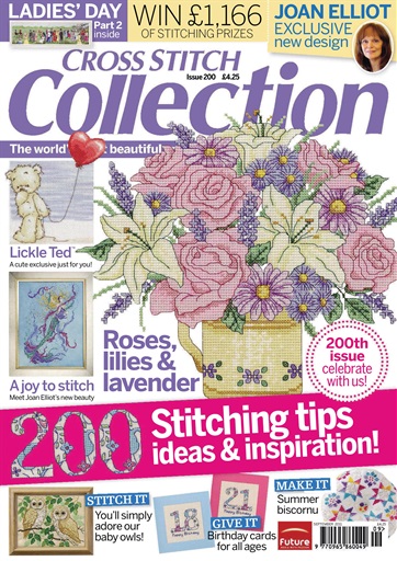 Cross Stitch Collection Magazine - September 2011 Back Issue