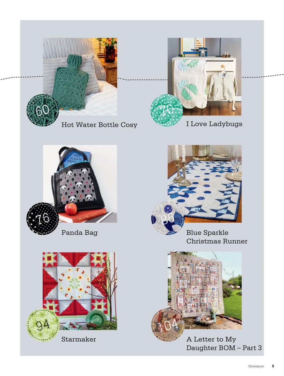 Homespun Magazine - issue 22.3 Subscriptions | Pocketmags