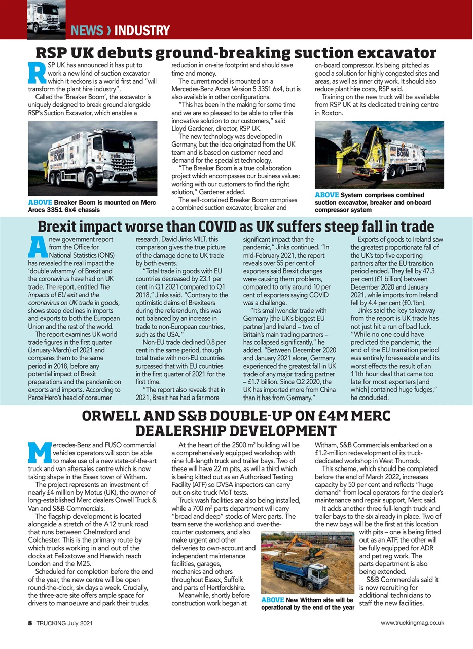 Trucking Magazine - Jul-21 Back Issue