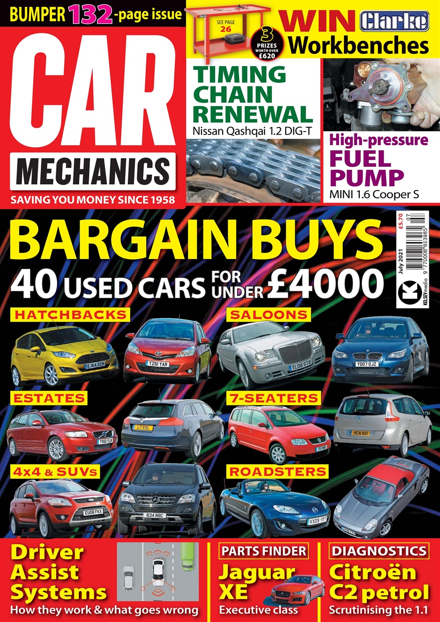 Car Mechanics Magazine - Jul 21 Subscriptions | Pocketmags
