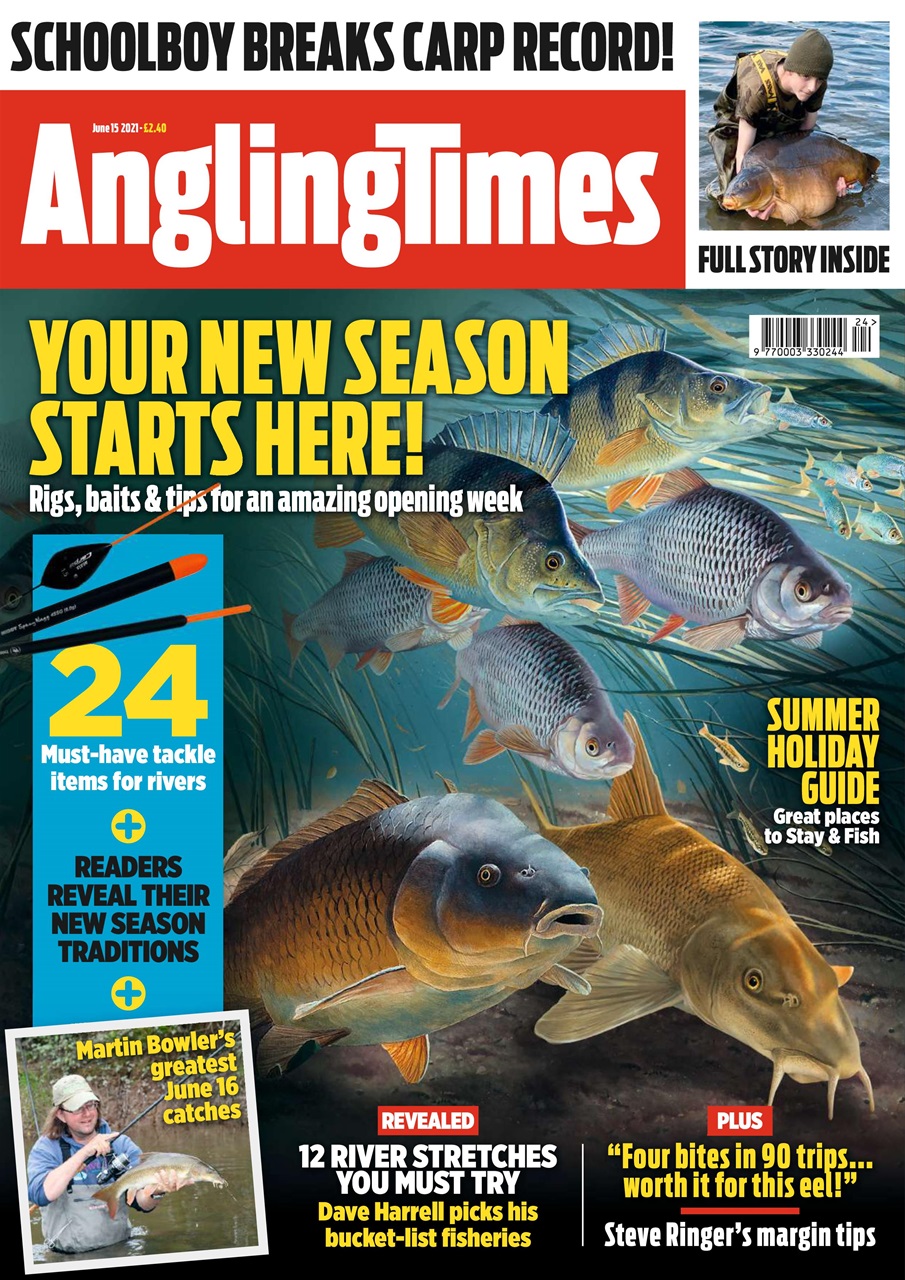 Angling Times Magazine - 15th Jun 2021 Back Issue