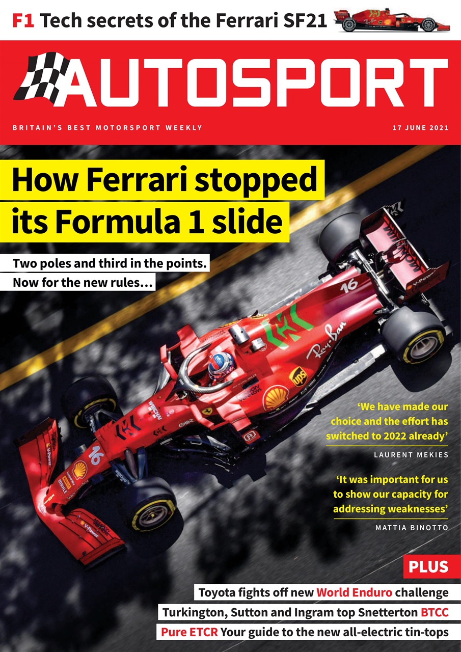 Autosport Magazine - 17 Jun 2021 Back Issue