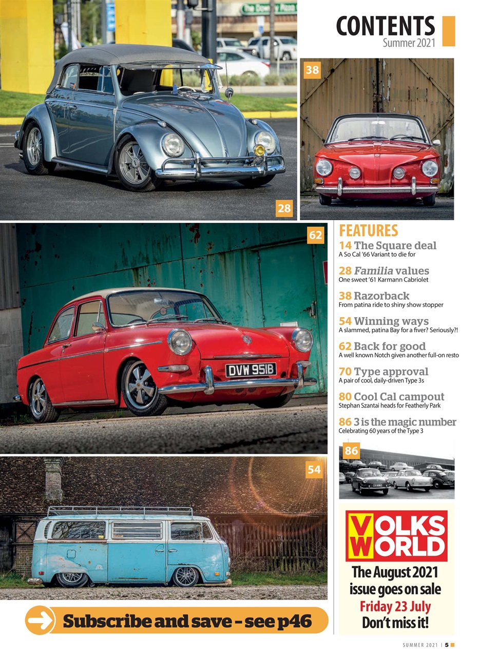 Volksworld Magazine - Summer 2021 Back Issue