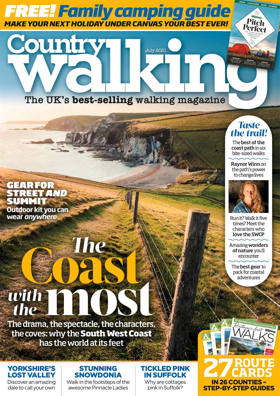 Country Walking Magazine - July 2021 Back Issue