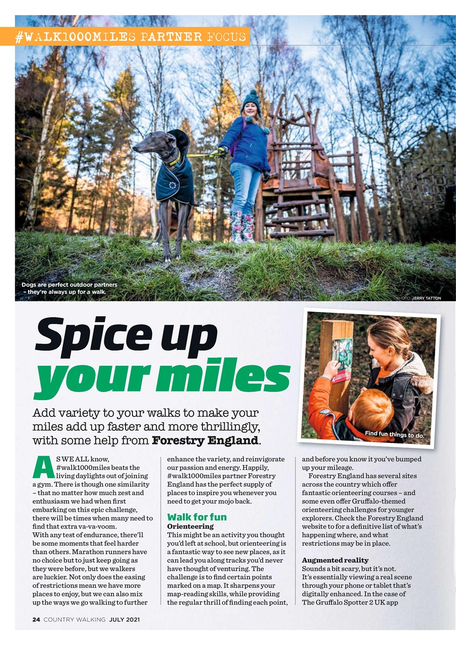 Country Walking Magazine - July 2021 Back Issue
