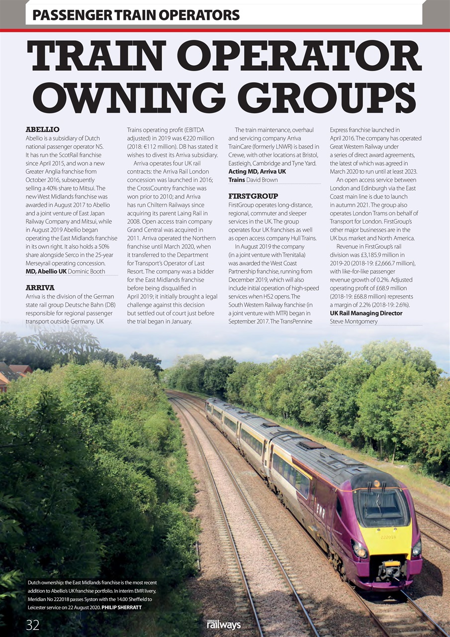 Modern Railways Magazine - Modern Railways Review 2021 Special Issue