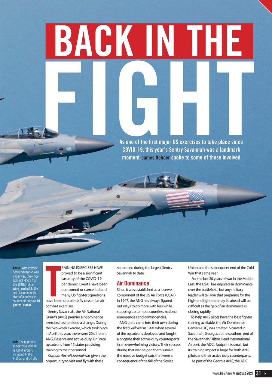 Combat Aircraft Journal Magazine - August 2021 Subscriptions | Pocketmags