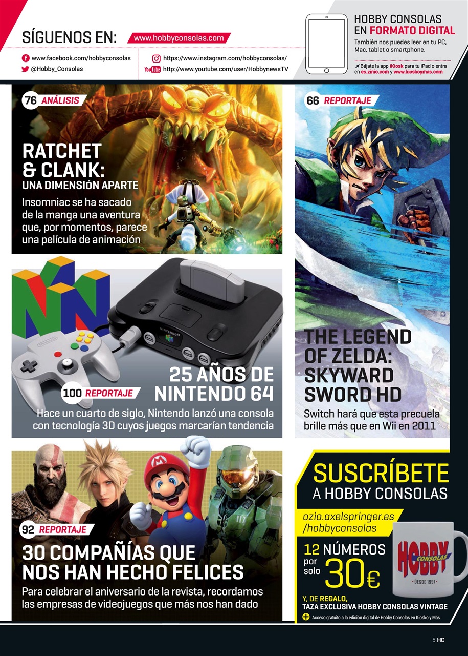 Hobby Consolas Magazine - Hobby Consolas 360 Back Issue