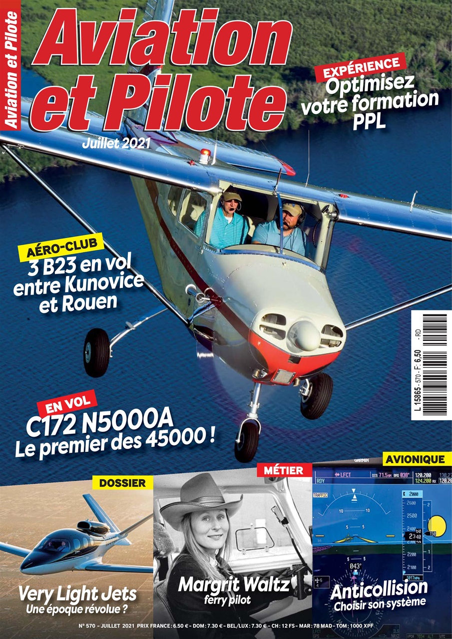 Aviation et Pilote Magazine - Juillet 2021 Back Issue