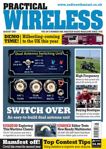 Practical Wireless Magazine - August 2021 Back Issue