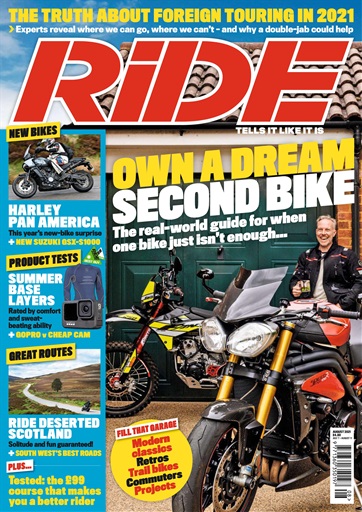 Ride Magazine - August 2021 Back Issue