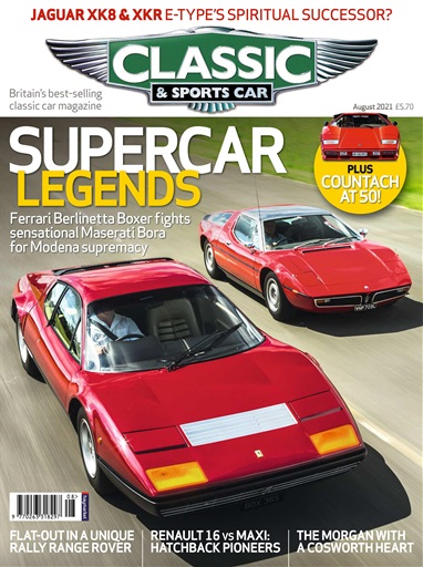 Classic & Sports Car Magazine - Aug-21 Back Issue