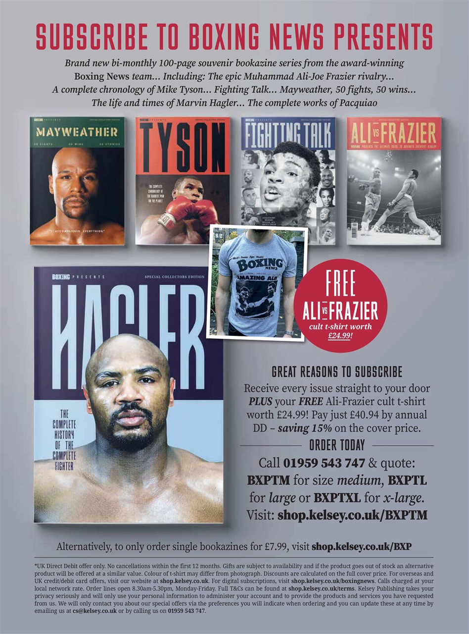 Boxing News Presents Magazine - Issue 6 Subscriptions | Pocketmags