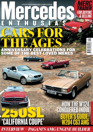 Mercedes Enthusiast Magazine - Aug/Sep 2021 Back Issue