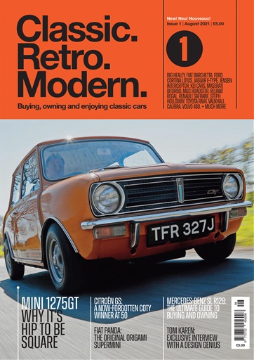 Classic.Retro.Modern. Magazine - August 2021 Back Issue