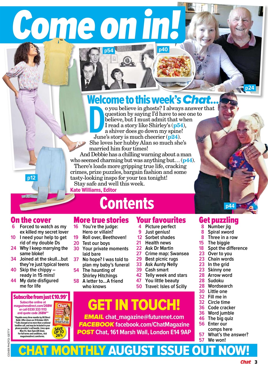 Chat Magazine - 22-Jul-2021 Subscriptions | Pocketmags
