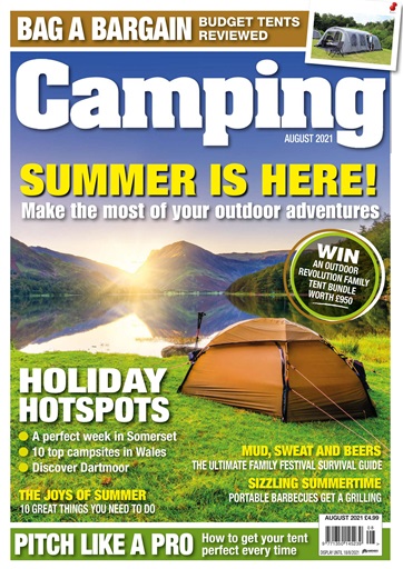 Camping Magazine - Summer is here! - August 2021 Back Issue