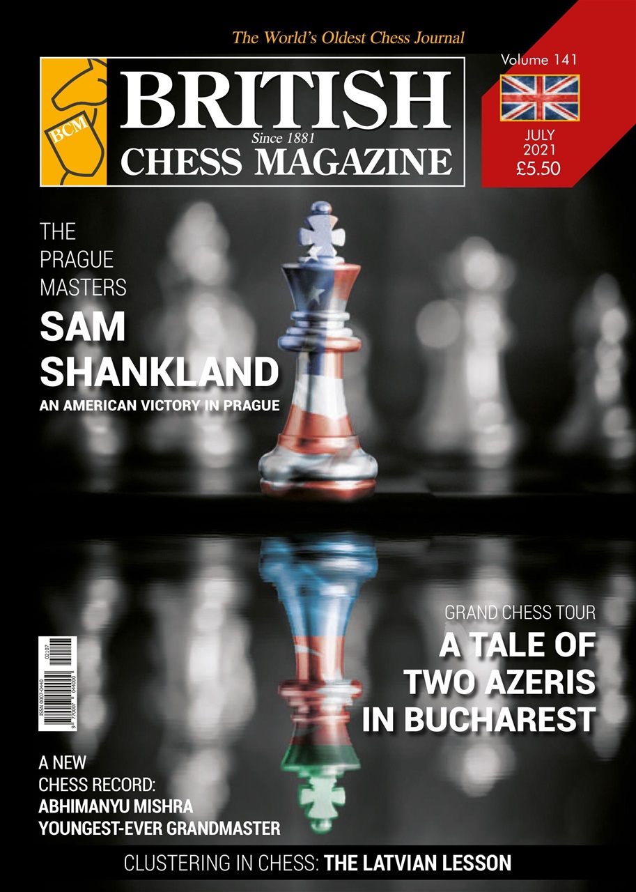 British Chess Magazine - July 2021 Subscriptions | Pocketmags