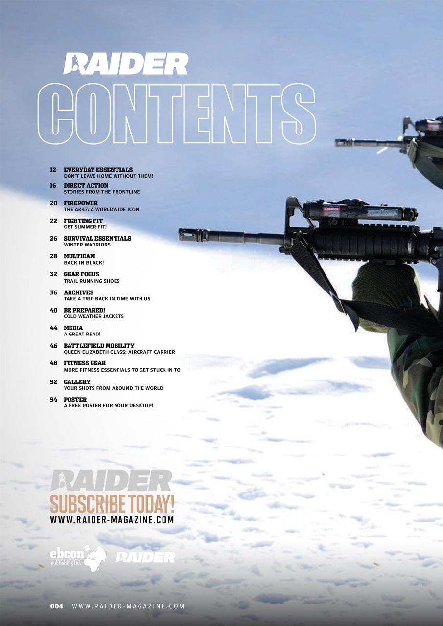 Raider Magazine - Vol 14 iss 4 Subscriptions | Pocketmags