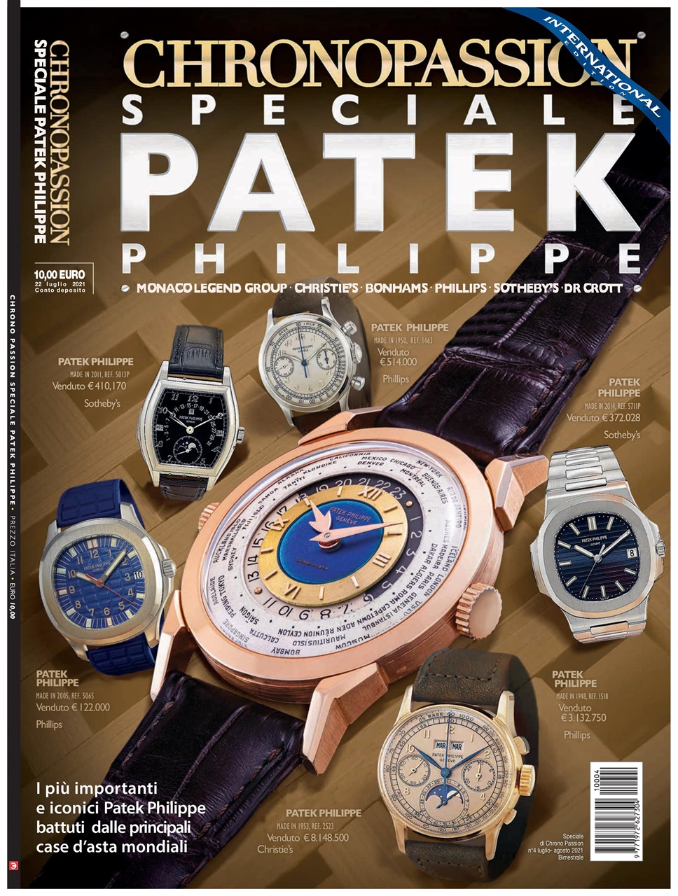 CHRONO PASSION Magazine - SPECIALE PATEK PHILIPPE Special Issue