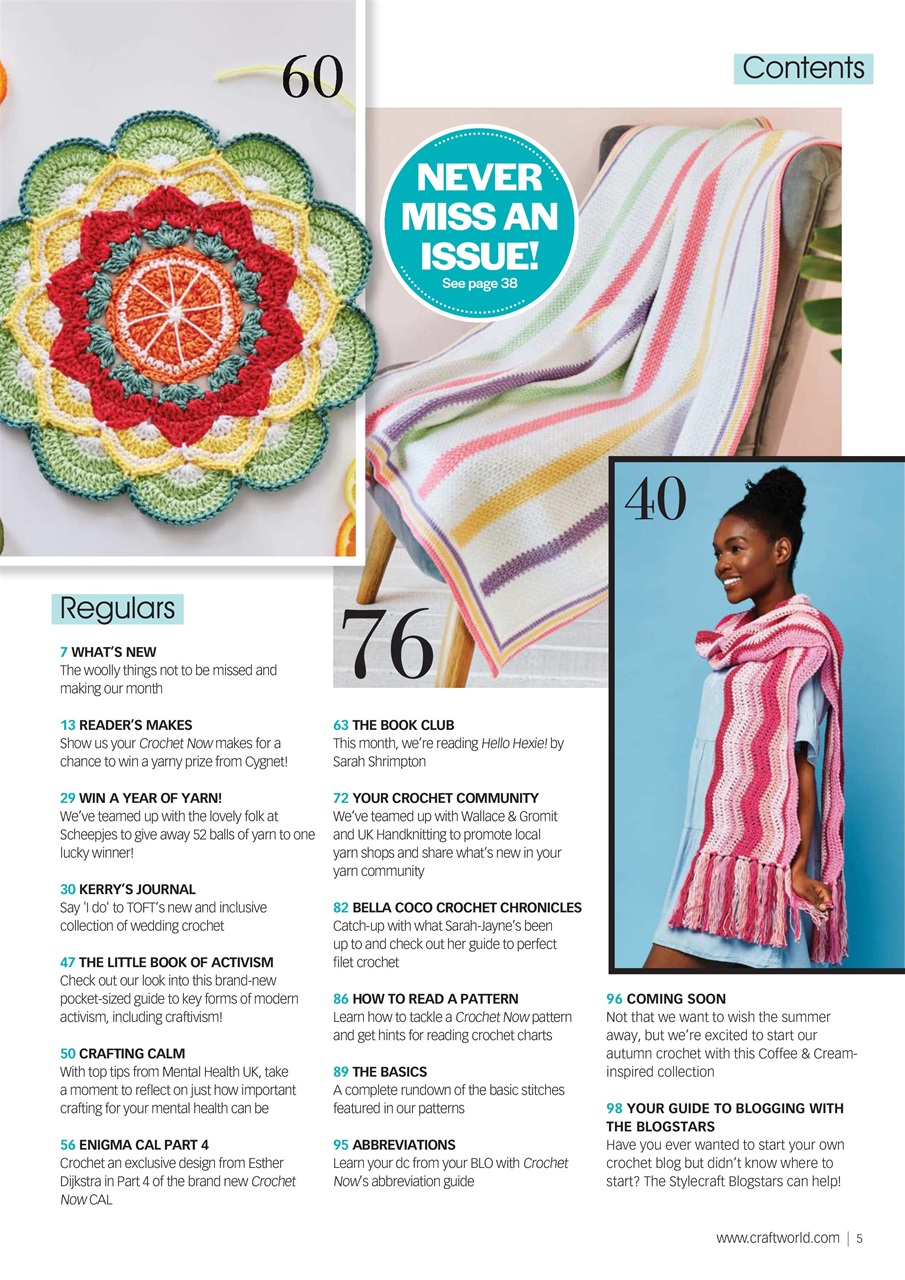 Crochet Now Magazine - Issue 71 Back Issue