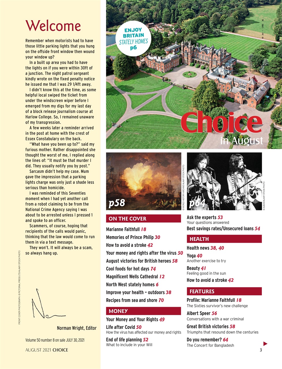 Choice Magazine - August 2021 Subscriptions | Pocketmags