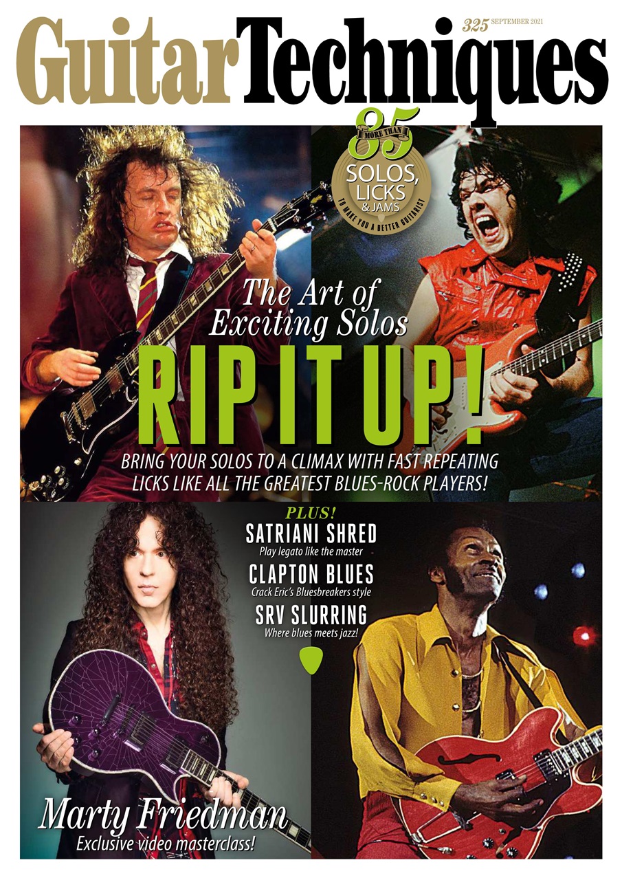 Guitar Techniques Magazine - September 2021 Subscriptions | Pocketmags