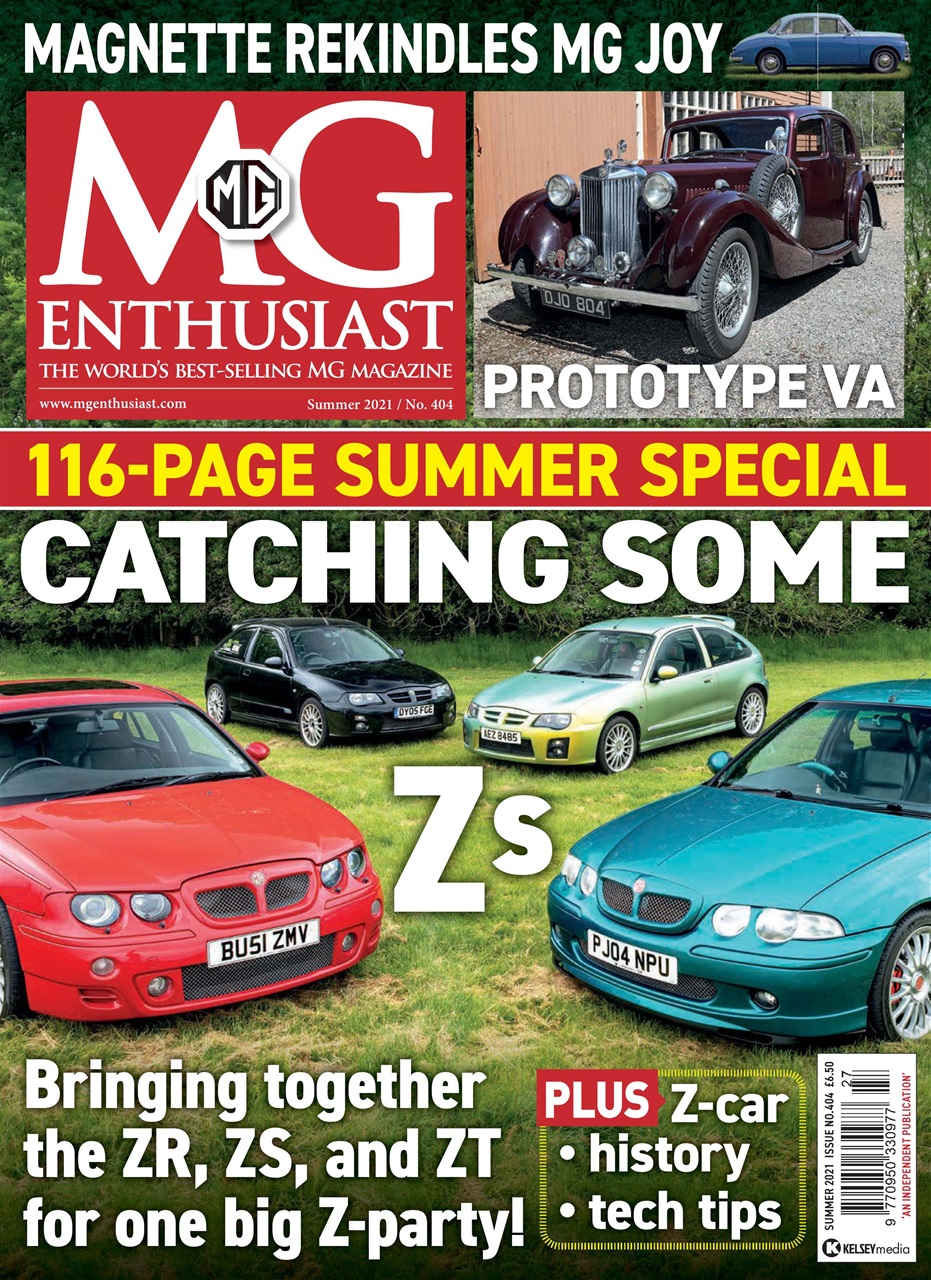 MG Enthusiast Magazine - Summer 2021 Back Issue