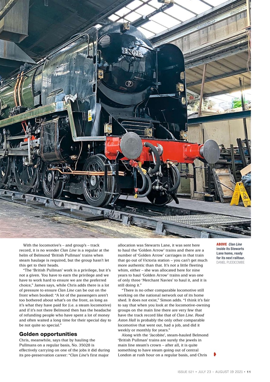 Steam Railway Magazine - Issue 521 Subscriptions | Pocketmags