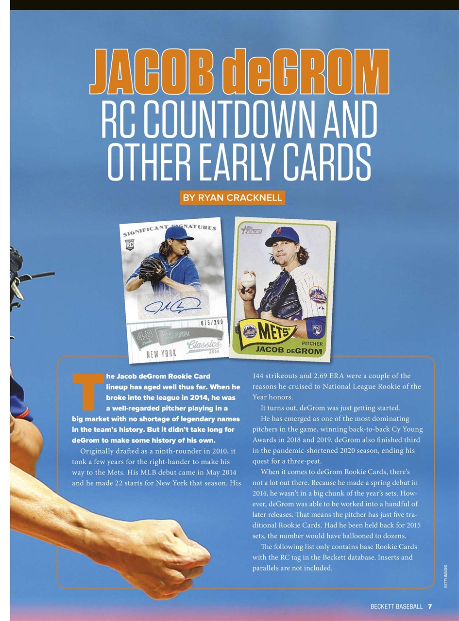 Beckett Baseball Magazine - Sep 2021 Subscriptions | Pocketmags