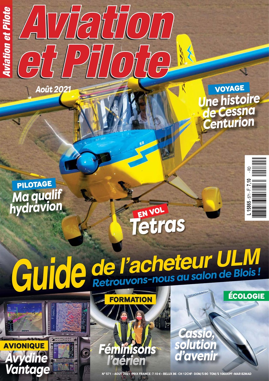 Aviation et Pilote Magazine - Août 2021 Back Issue