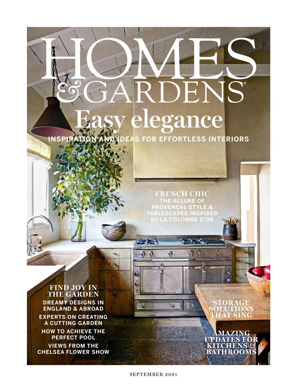 Homes & Gardens Magazine - September 2021 Back Issue
