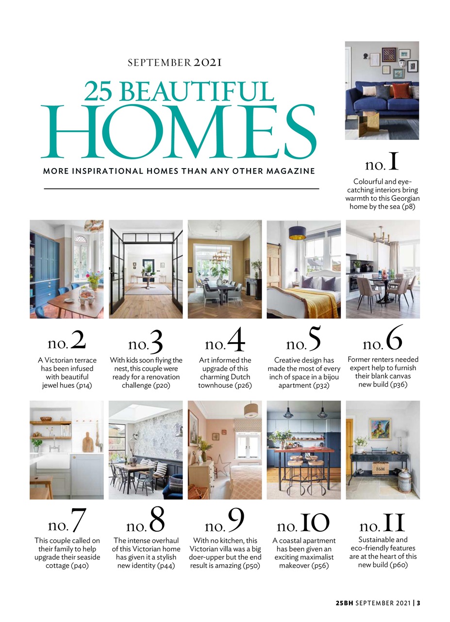 25 Beautiful Homes Magazine - September 2021 Subscriptions | Pocketmags
