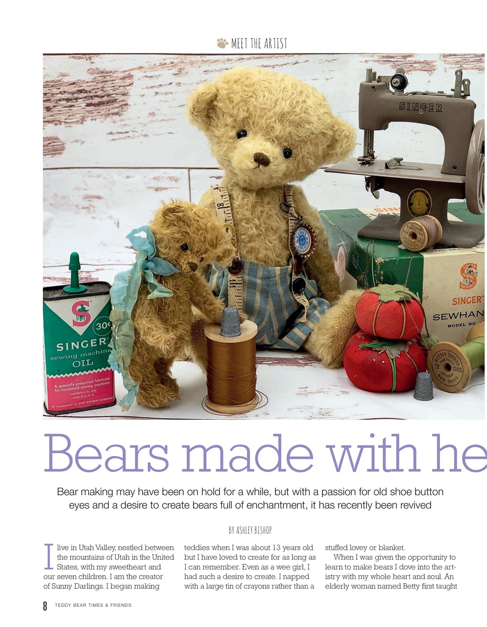 Teddy Bear Times Magazine - Issue 253 Back Issue