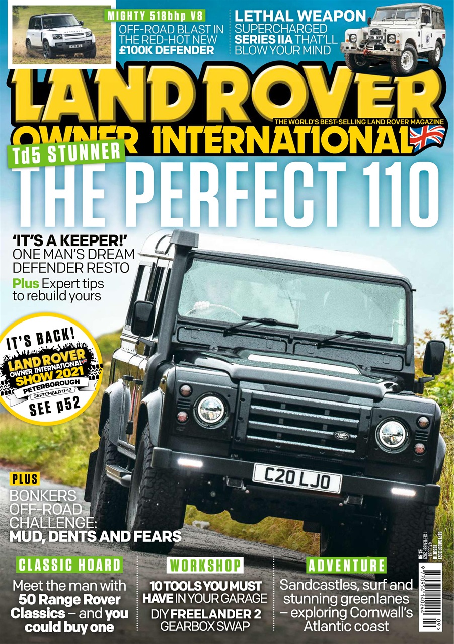 Land Rover Owner Magazine - September 2021 Subscriptions | Pocketmags